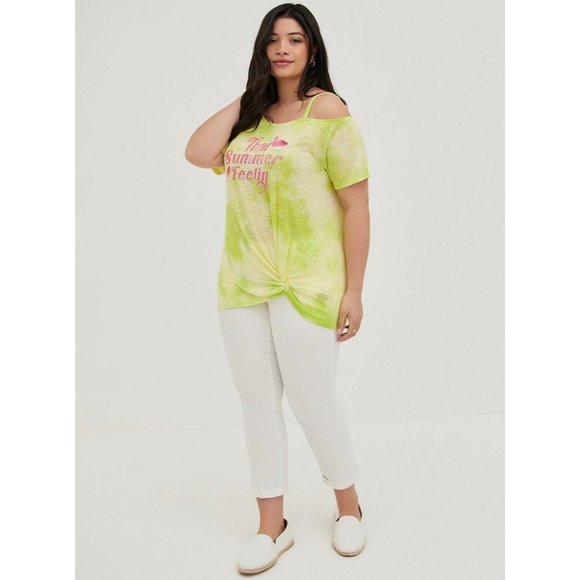 torrid | Tops | Torrid Women 3x Green Classic Fit Feather Soft Slub ...